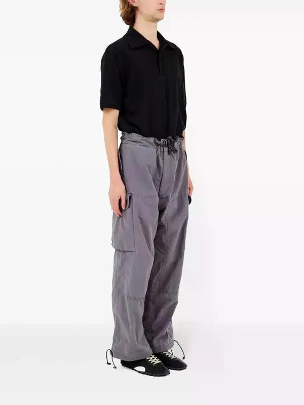 MAISON MARGIELA Four-stitch Logo Track Pants - Grey