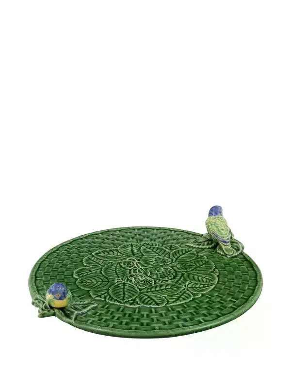 BORDALLO PINHEIRO Strawberries Cheese Tray - Green