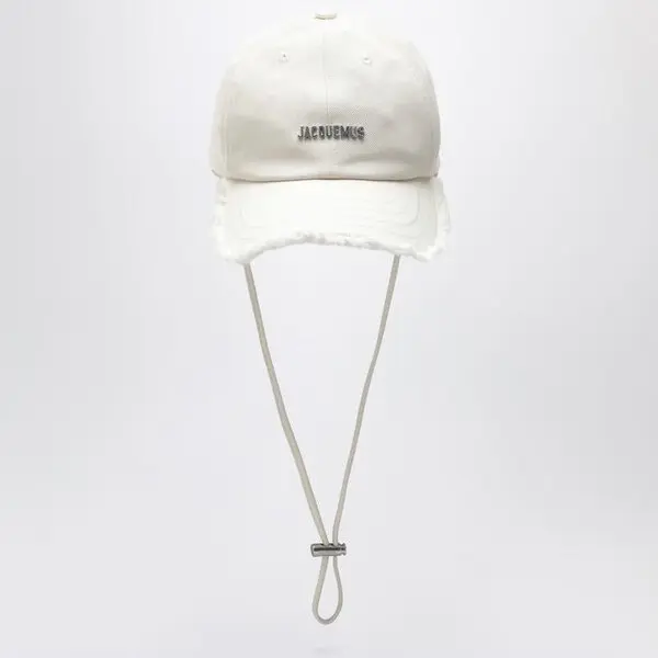 Jacquemus Cotton Baseball Cap - White