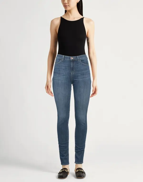 Emporio Armani Skinny Fit Mid-rise Jeans