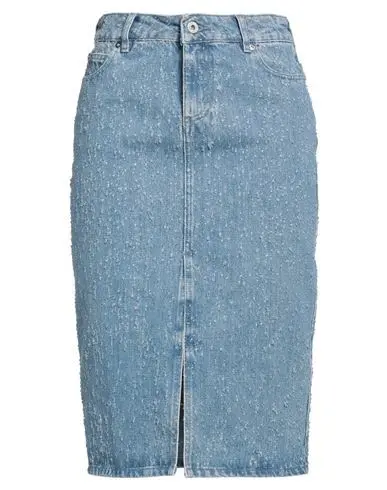 HALFBOY Denim Pencil Skirt - Blue