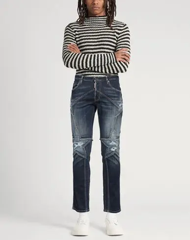 Dsquared2 Cotton Elastane Jeans - Blue