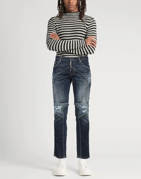 Dsquared2 Cotton Elastane Jeans - Blue