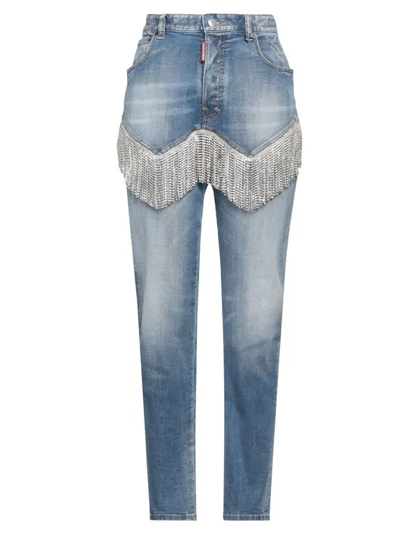Dsquared2 Tapered Jeans With Appliqués