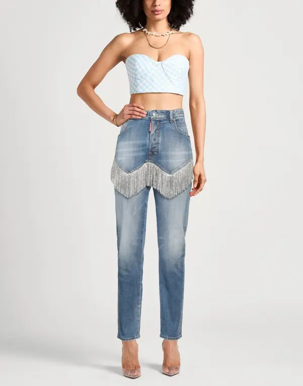 Dsquared2 Tapered Jeans With Appliqués