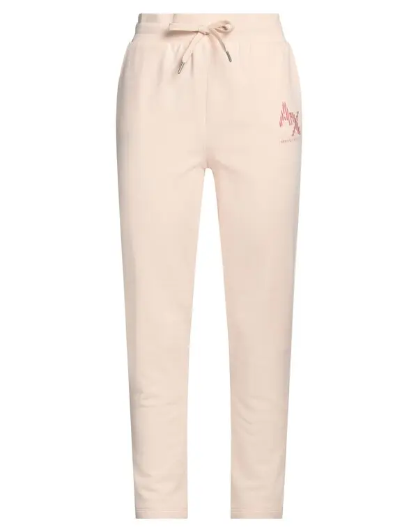 Armani Exchange Light Cotton Elastane Track Pants - Pink