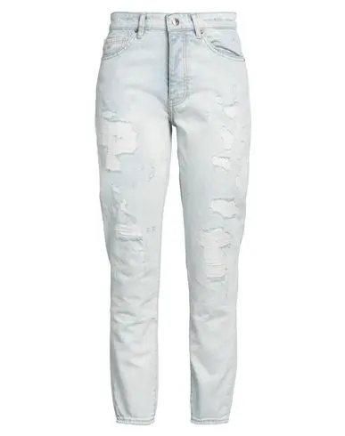 Armani Exchange Tapered Fit Light Wash Denim Jeans