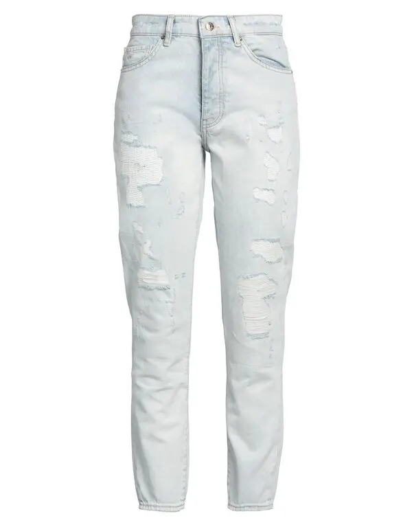 Armani Exchange Tapered Fit Light Wash Denim Jeans