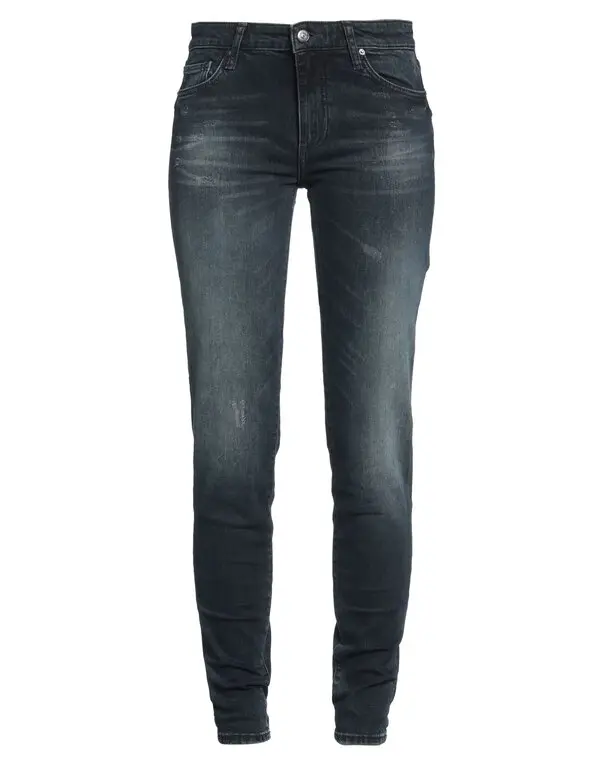 Armani Exchange Skinny Jeans With Faded Dark Wash