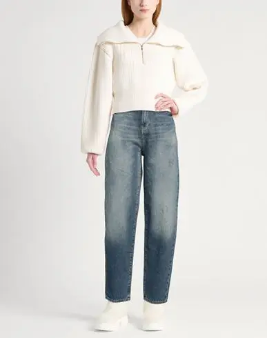 Armani Exchange Cotton Tapered Jeans - Blue