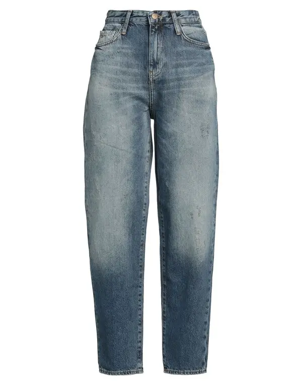 Armani Exchange Cotton Tapered Jeans - Blue