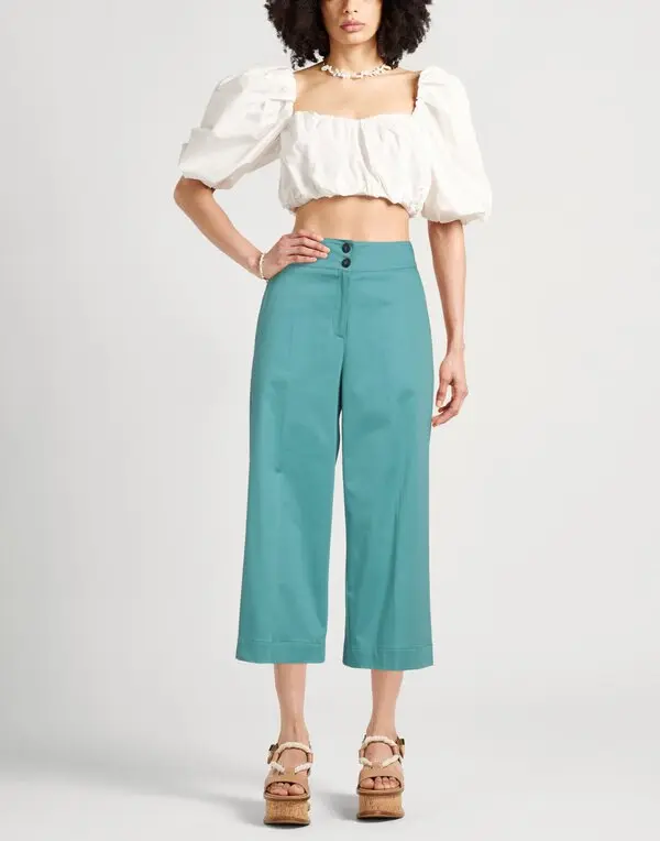CARACTÈRE Cropped Straight-leg Trousers