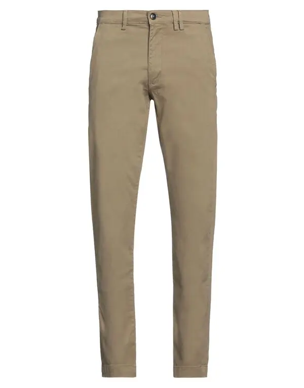 LIU •JO MAN Pants Khaki Size Cotton, Elastane - Beige