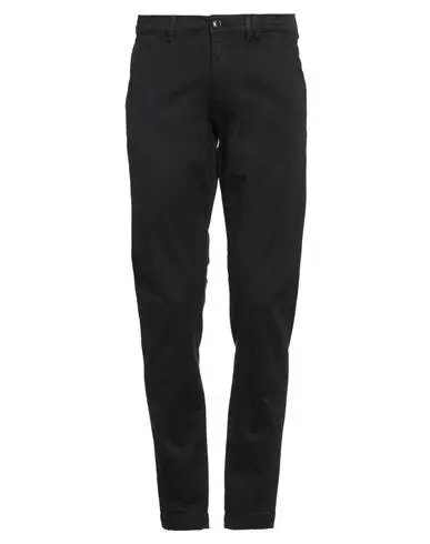 LIU •JO MAN Pants Chocolate Size Cotton, Elastane - Black