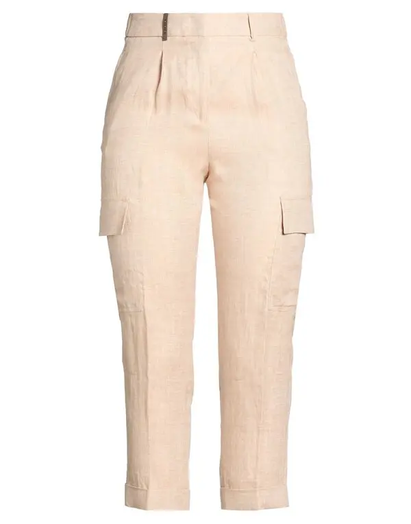 Peserico Linen Cargo Pants