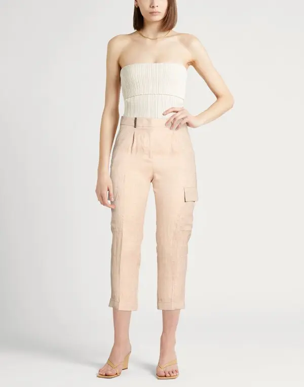 Peserico Linen Cargo Pants