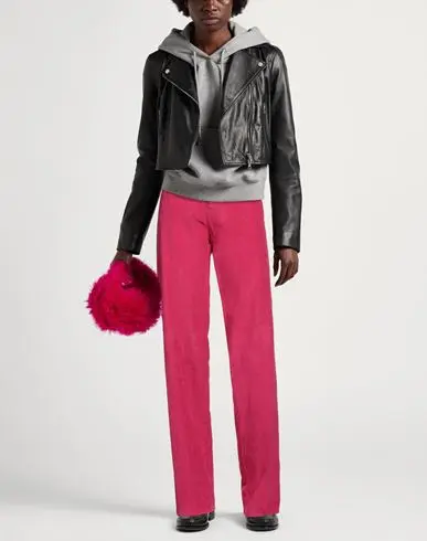 BERWICH Straight-leg Velvet Pants
