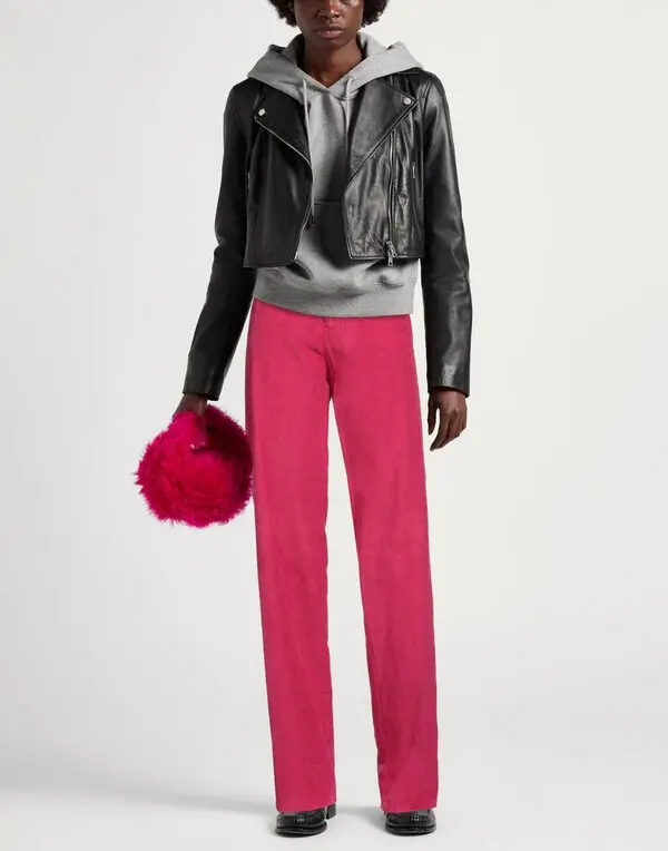 BERWICH Straight-leg Velvet Pants