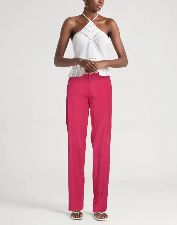 BERWICH Straight-leg Velvet Pants