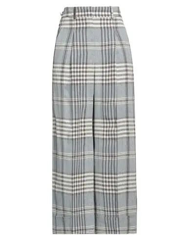 Peserico Wide-leg Tartan Pants