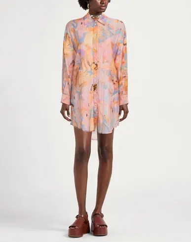 OTTOD'AME Mini Shirt Dress