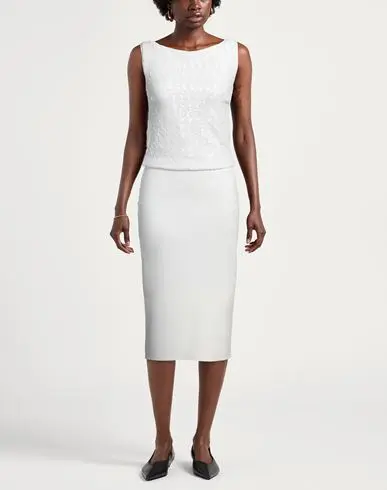 Chiara Boni La Petite Robe Midi Bodycon Dress In White - 76% Off |  Editorialist