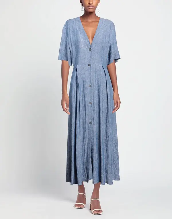 Fabiana Filippi Maxi Linen Dress