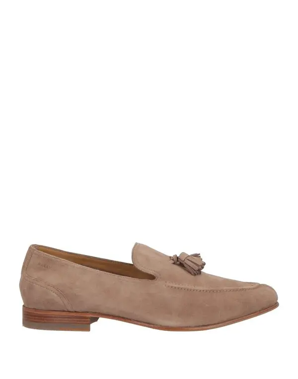 Bally Suede Loafers - Beige