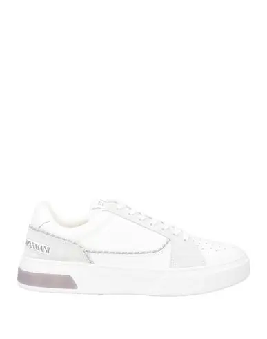 EA7 Cow Leather Sneakers