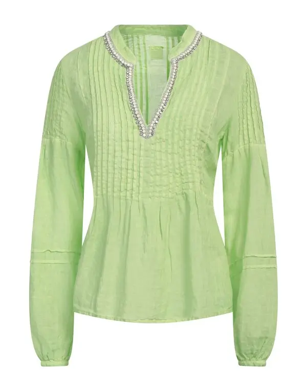 120% Lino Bohemian Blouse