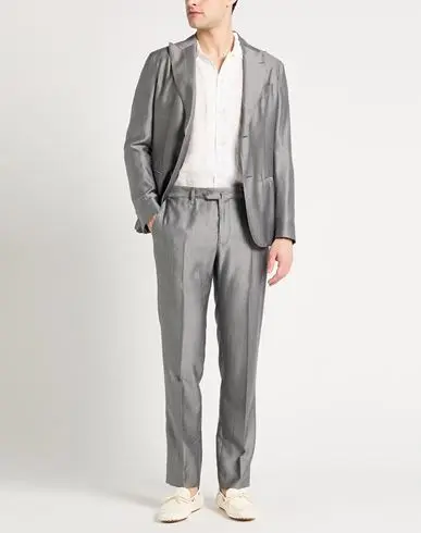 Emporio Armani Suit Size Virgin Wool, Lyocell - Grey