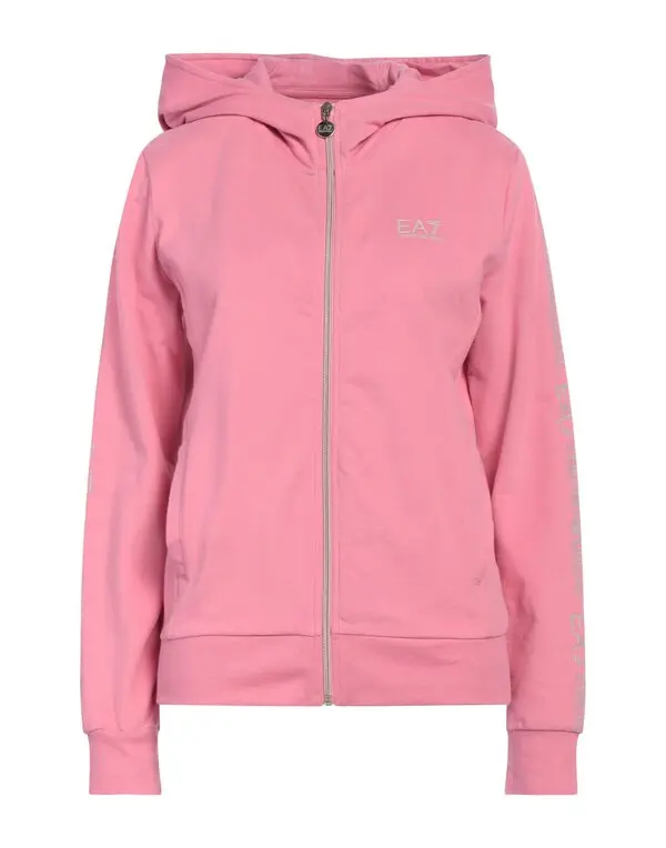 EA7 Cotton Elastane Sweatshirt - Pink