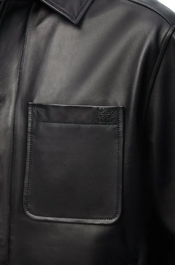 Loewe Overshirt In Nappa Lambskin