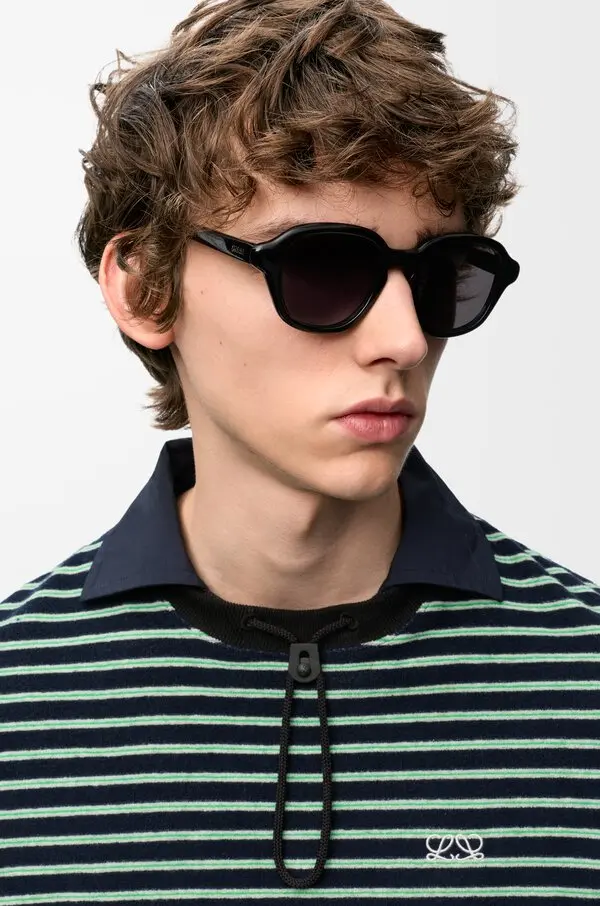 Loewe Alpha Slim Sunglasses - Black