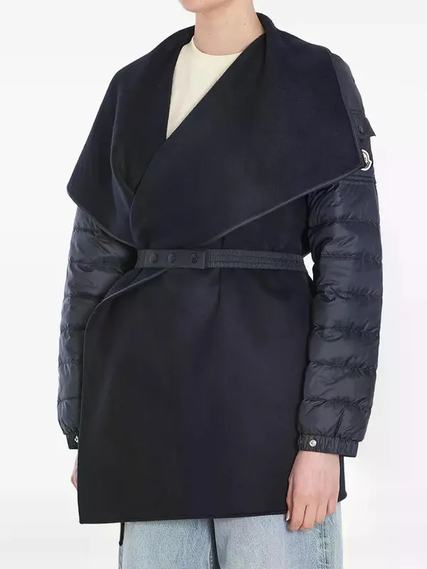 Moncler Padded Cape - Blue