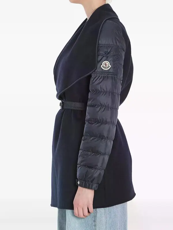 Moncler Padded Cape - Blue