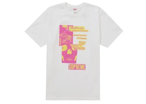 Supreme Anatomy Tee Shirt - White