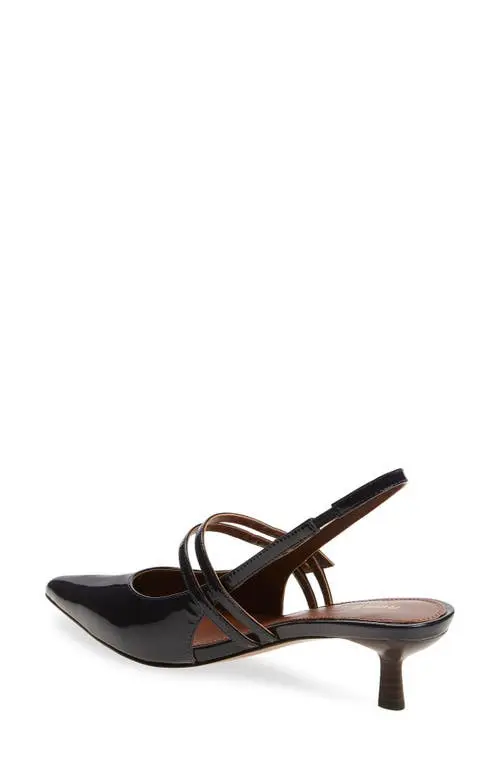 REISS Isla Pointed-toe Slingback Sandals