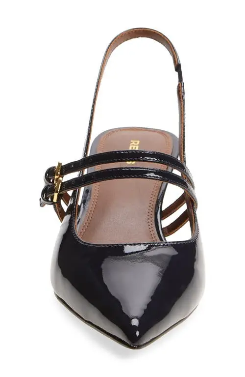 REISS Isla Pointed-toe Slingback Sandals