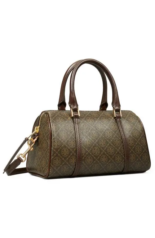 Tory Burch Mini T Monogram Barrel Bag - French Press