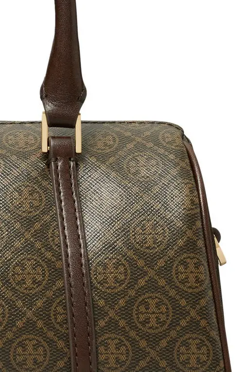 Tory Burch Mini T Monogram Barrel Bag - French Press