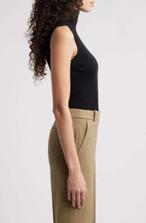 BOSS Fermesa Sleeveless Turtleneck Sweater