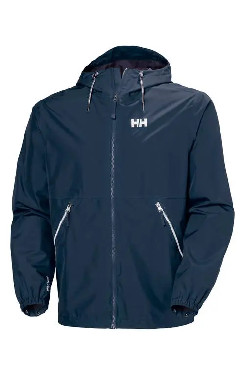 Helly Hansen Sandoy Rain Jacket - Navy