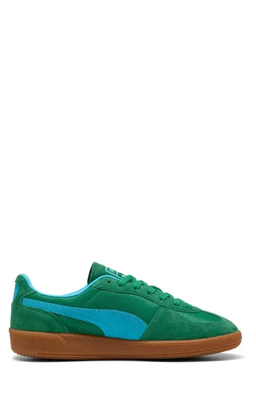 PUMA Palmero Vintage Update Sneakers - Archive Green-bright Aqua