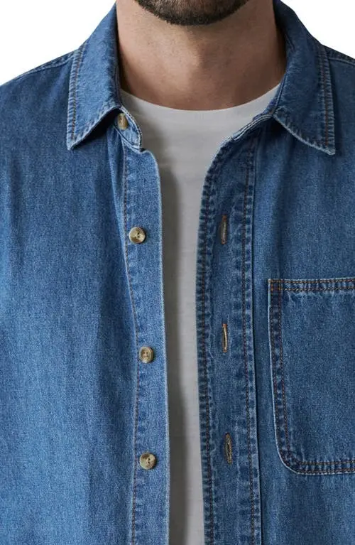 THE NORMAL BRAND Lightweight Denim Overshirt