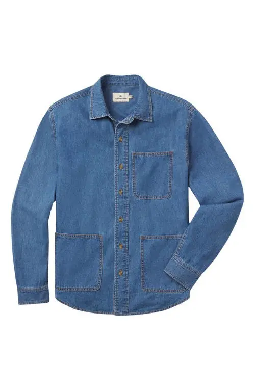 THE NORMAL BRAND Lightweight Denim Overshirt