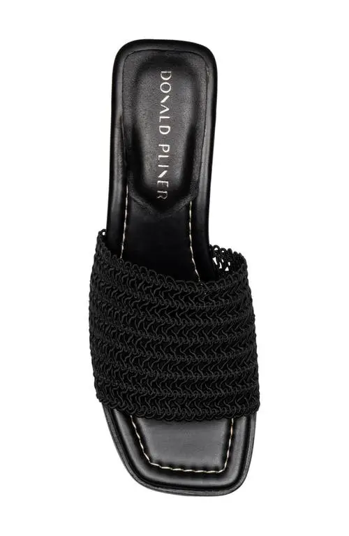 DONALD PLINER Clodie Slide Sandal - Black