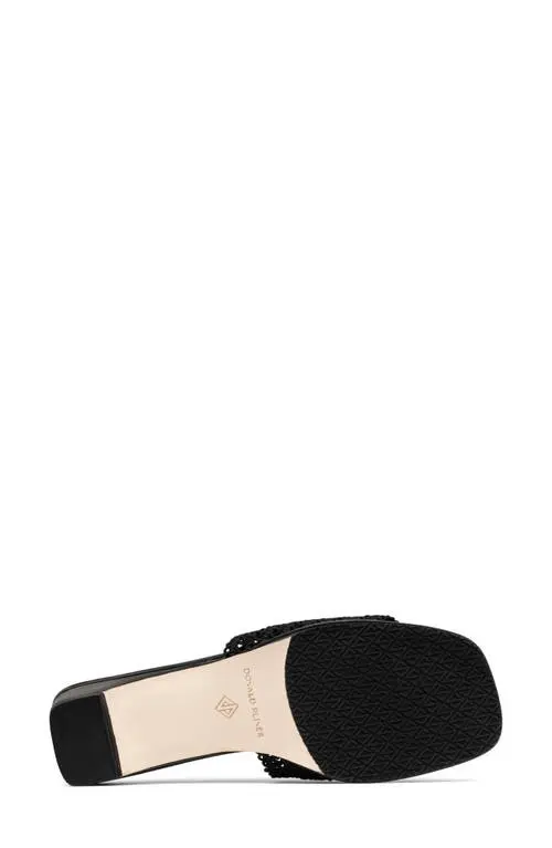 DONALD PLINER Clodie Slide Sandal - Black