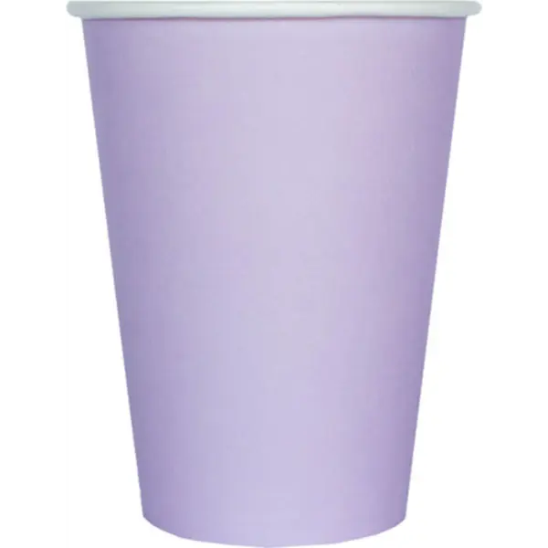 JOLLITY & CO Solid Color 12 Oz Cups - Lavender
