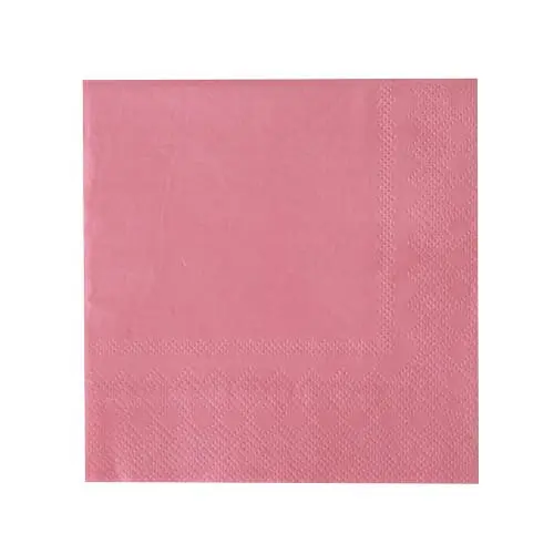 JOLLITY & CO Solid Color Large Napkins - Amaranth